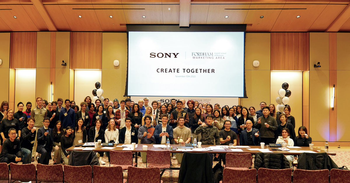 Gabelli School of Business Faculty Researchers Collaborate with Sony to Gain Student Insights ...